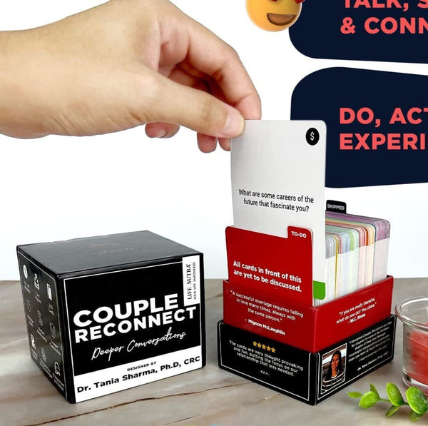 Reconnect – Healing Conversation Cards by Dr. Tania Sharma
